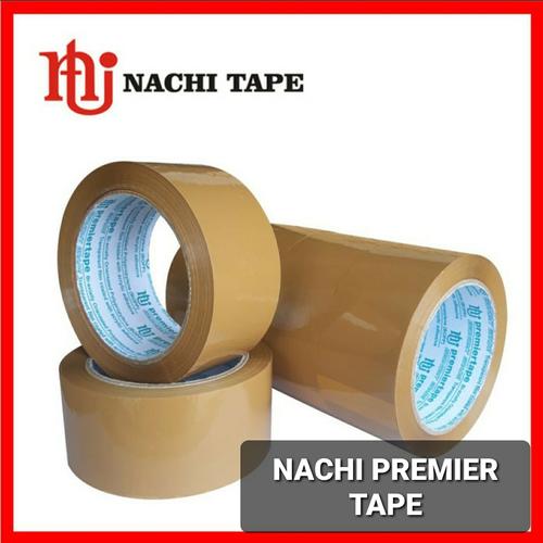 Jual Lakban Nachi 48mm Coklat 100 yard / Isolasi Nachi Coklat 2 inch x 100y - NACHI PREMIER ...