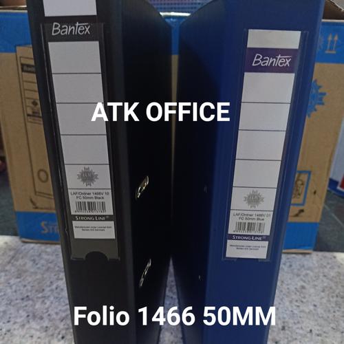 Jual Bantex Ordner 1466 Folio 50MM / Odner Bantex 1466 Folio - Hitam ...
