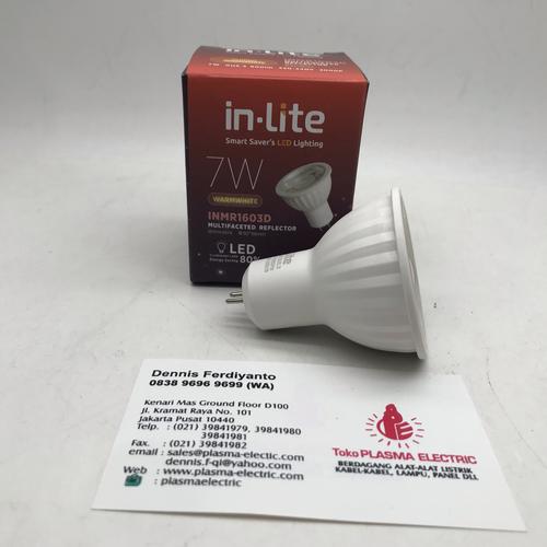 Jual LAMPU INLITE MR16 MR 16 7W 7 W 7WATT 7 WATT DIMMERABLE 220V 220 V ...
