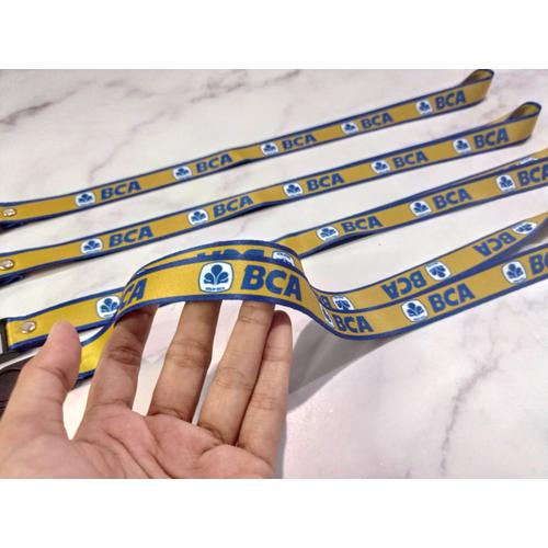 Jual Lanyard Custom Bank BCA Prioritas Full Colour Surabaya - Kota ...