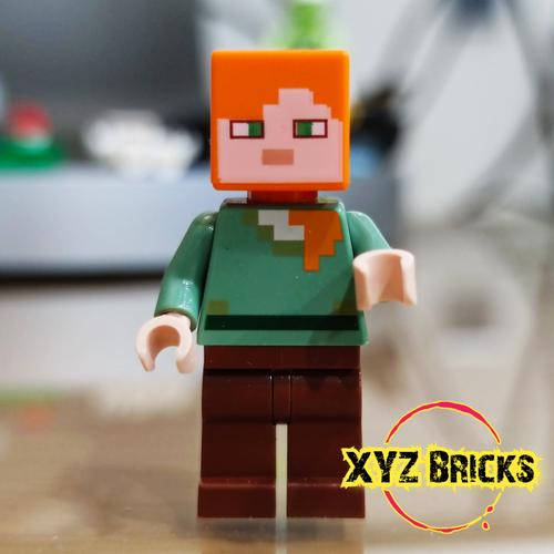 Jual LEGO MIN017 - Minecraft Alex Minifigure - Kab. Tangerang - XYZ ...