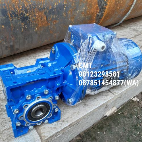 Jual Motovario worm gear nmrv 063 ratio 25 c/w Marelli motor 1,5 kw - 3 ...