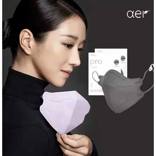 Jual KOREA AER PRO Professional Filtration disposible 4-Ply Mask - Gray ...