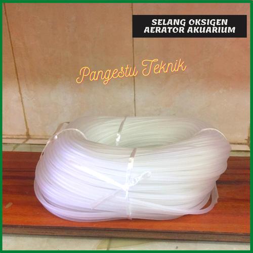 Jual Selang Aquarium per 1 meter, bening elastis untuk aerator pompa ...