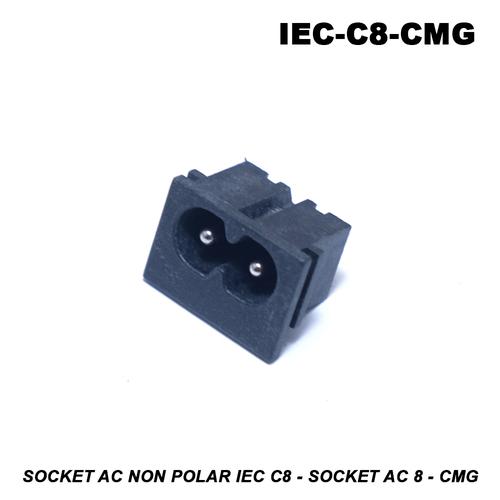 Jual Socket AC Non Polar IEC C8 - Socket AC 8 - ST-60 - CMG - Jakarta ...