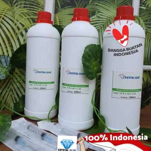 Promo Lem Akrilik PREMIUM - Kota Bekasi - crystal glue akrilik | Tokopedia