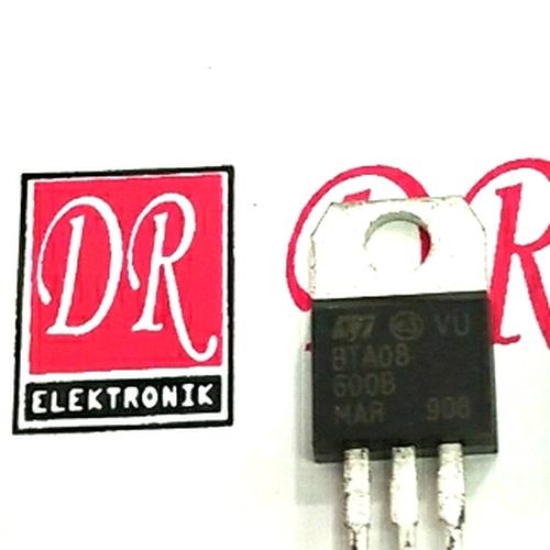 Jual Transistor BTA08 BTA-08 600b TRIAC 8a 600 ST MAR MAROCO - Kota ...