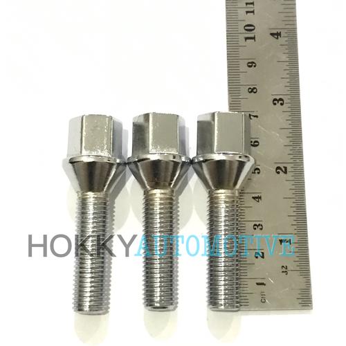 Jual baut roda mercy bmw 12 mm x 1,5 / baut mercy bmw mercedes benz vw ...