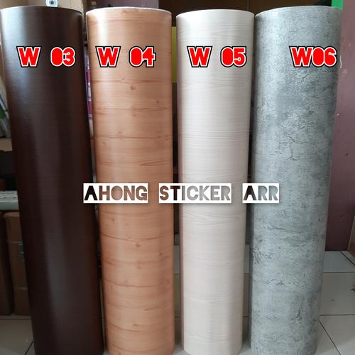 Jual stiker kayu/sticker motif kayu/stiker lantai/sticker marmer ...