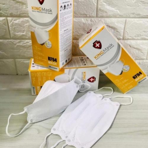 Jual Masker KF94 Earloop 4PLY KINGMASK Model Evo 1 Box isi 20pcs ...