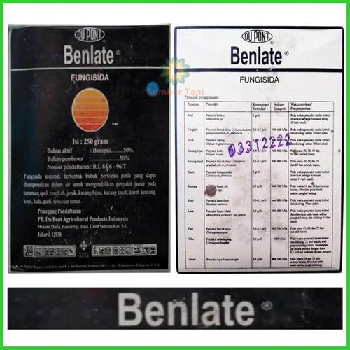 Jual Obat Pertanian Pembasmi Jamur Fungisida BENLATE - 250 gram - Kab ...