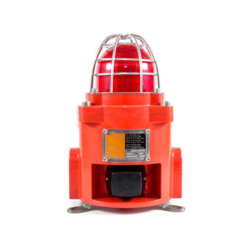 Jual explosion proof strobe horn Qlight QNES series 24V RED IP66 ATEX ...