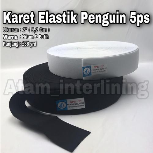 Jual Penguin 5PS | Karet elastis elastik elastic Ukuran 5.2 Cm - Putih ...