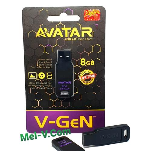 Jual Usb Flashdisk 8GB Vgen Avatar / Flashdisk V gen 8GB Original V-gen ...