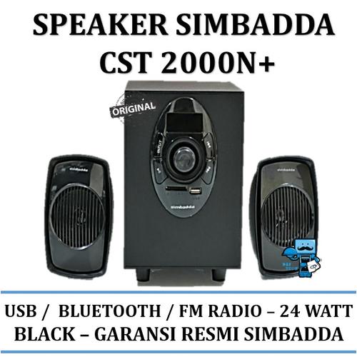 Promo Speaker Simbadda CST 2000N+ (USB/SD, Slot/Bluetooth and ...
