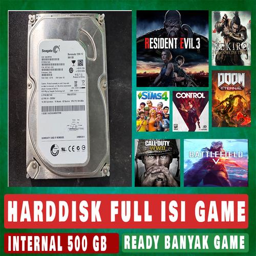 Jual HDD Hardisk ISI GAME 500GB Seagate Harddisk Internal PC FULL GAME ...