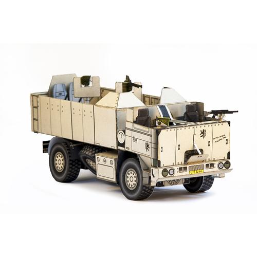 Jual DIY Papercraft Kertas Pola Mobil Taktik Militer Tatra SOT 1-43 ...