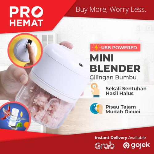 Promo PROHEMAT Portable Blender Gilingan Mini Bumbu dan Daging dengan ...