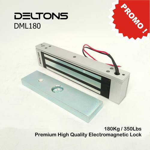 Jual Deltons EM Magnetic Lock 180Kg 350Lbs High Quality - EM Lock ...