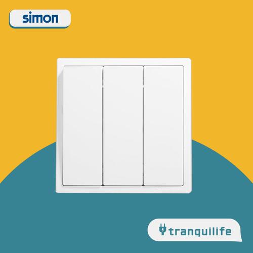 Jual Simon Saklar Lampu Switch 1 2 3 4 Gang 1 Arah 10A - 1 Gang ...