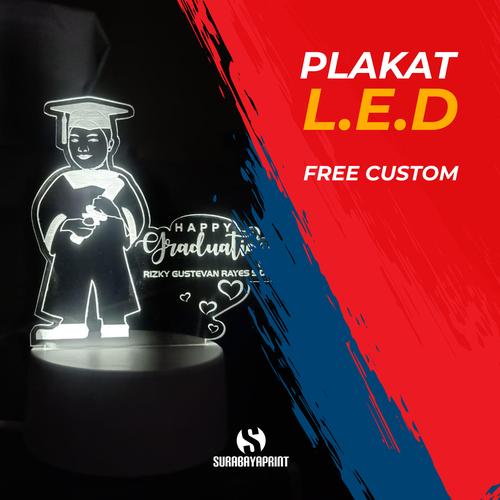 Jual PLAKAT AKRILIK LED CUSTOM MURAH SURABAYA - Kota Surabaya ...