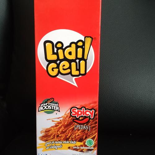 Jual Mie Lidi Geli 50 Gram Rasa Spicy - pedas / BBQ - Rasa Sapi ...