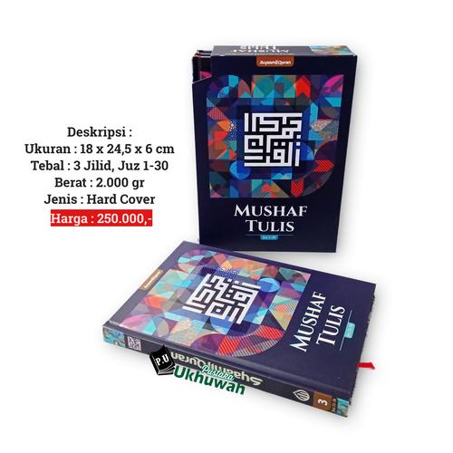 Jual Mushaf Tulis 3 Jilid Lengkap 30 Juz Plus Box - Jakarta Timur ...