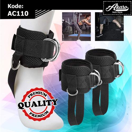 Jual Strap Fitness Ankle AC110 | 4 D-Ring Strap Gym | Tali Gym Kaki ...