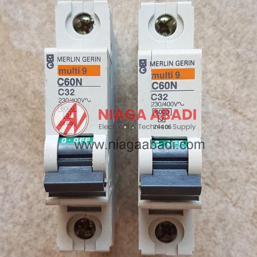 Jual MCB Merlin Gerin Multi9 C60N C32 32A 1p 230/400V - Jakarta Pusat - Niaga Abadi Kenari ...