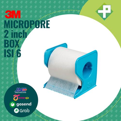 Jual Micropore 2 Inch 3M / Plester Micropore 1 Box Isi 6 - Jakarta ...