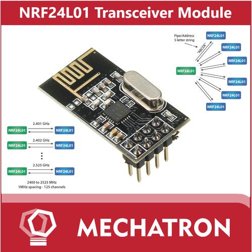 Jual NRF24L01 Transmitter Receiver Transceiver Wireless Module - Kota ...