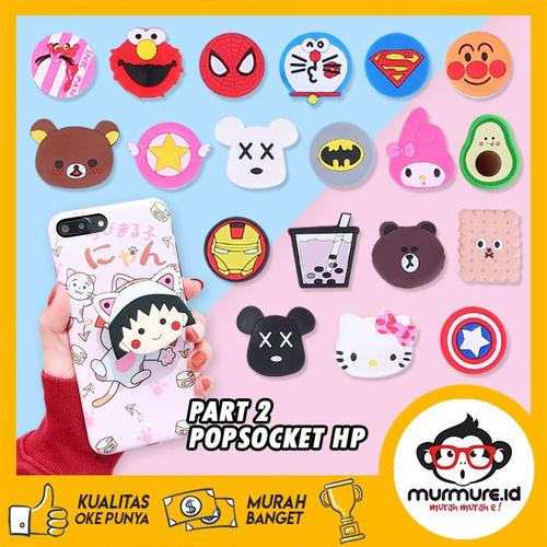 Jual MURMURE.ID PART 2 POP SOCKET 3D CARACTER POP SOKET BONEKA LUCU ...