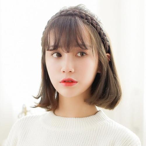 Jual BANDO KEPANG - Bando Rambut Sintetis Warna Hitam Coklat Lucu - KPG ...