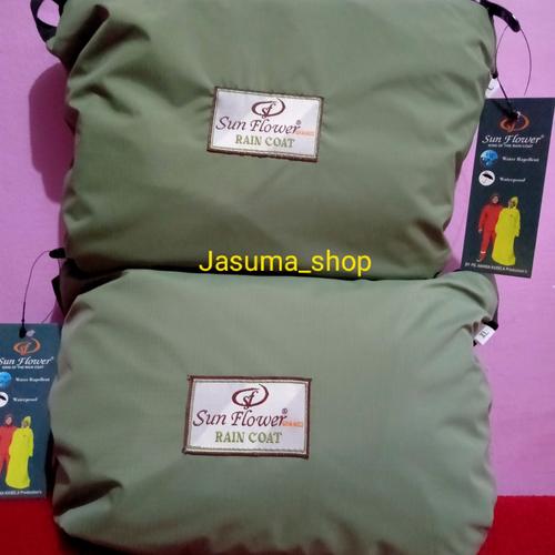 Jual jas hujan sunflower original ijo army - Kab. Bekasi - jasuma_shop ...