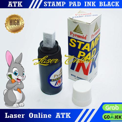 Jual TINTA BAK STEMPEL/TINTA STEMPEL PIRAMID/STAMP PAD INK BLACK ...