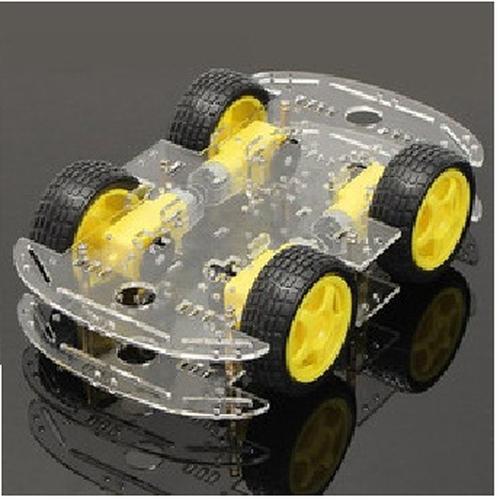 Jual KIT SMART CHASSIS CHASIS 4WD ROBOT CAR MOBIL ARDUINO RASPBERRY ...