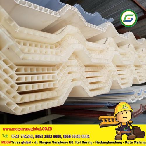 Jual Atap Upvc Alderon Twinwall Translucent Murah - semi transparan - 4 ...