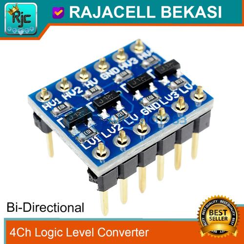 Jual I2C Logic Level Converter Bi Directional 5V to 3 3V For Arduino ...