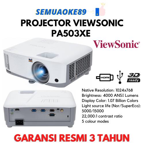 Jual Projector Viewsonic PA503XE Garansi Resmi 3 tahun Proyektor ...