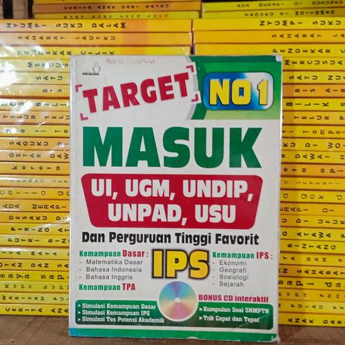 Jual TARGET NO 1 MASUK UI UGM UNDIP UNPAD USU Dan Perguruan Tinggi ...