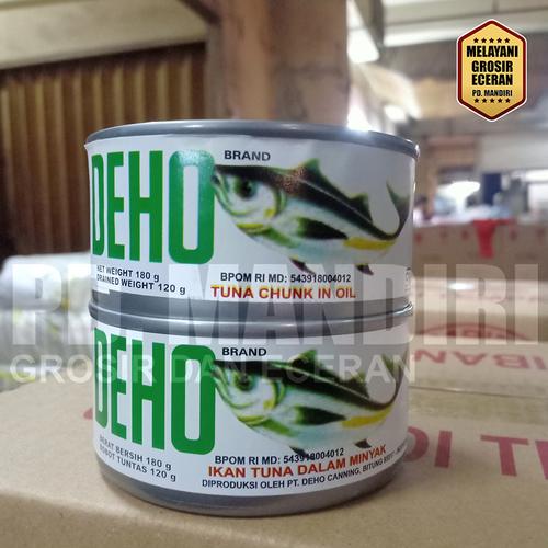 Jual DEHO TUNA CHUNK IN OIL 180 GR / TUNA KALENG - Kota Bandung - PD ...