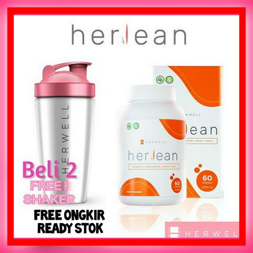 Promo Herlean Official By Herwell ( 1 Box Isi 60 Kapsul ) Original ...