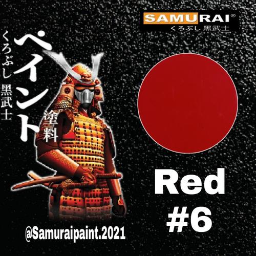 Jual Samurai paint RED 6 cat semprot samurai warna merah standard ...
