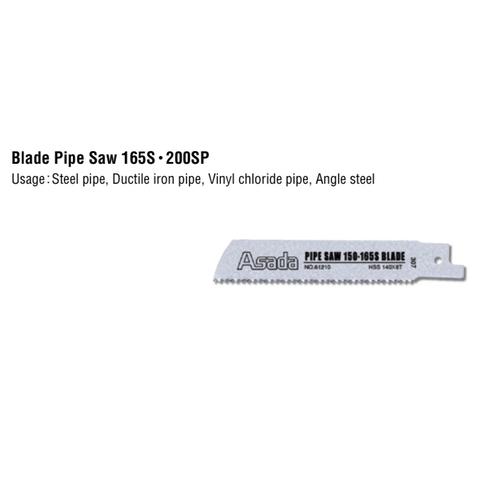 Jual 61327 ASADA Japan Pipe Saw Blade 200 x 6/8 TPI - Jakarta Barat ...