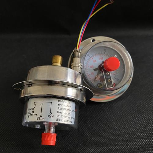 Jual Contact Pressure Gauge - Manometer dengan Electric Switch - 25kg ...