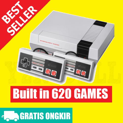 Jual NINTENDO NES Clone 620 Game Retro Mini Game Built in 620 Classic ...