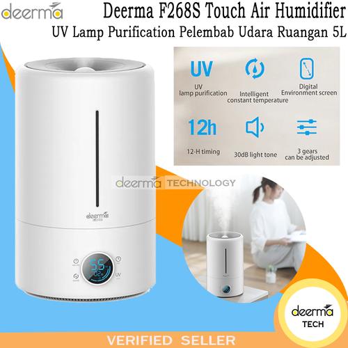 Promo Deerma F628S Air Humidifier UV Lamp Touch Pelembab Udara 5L - PX310W AROMA - Jakarta Barat ...