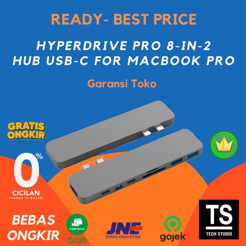 Jual HyperDrive Pro 8 in 2 Hub USB-C Macbook Air Macbook Pro Original ...