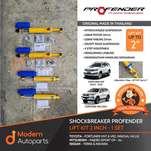 Jual Shockbreaker Profender 1SET Fortuner VNT + Fortuner VRZ LIFT KIT ...