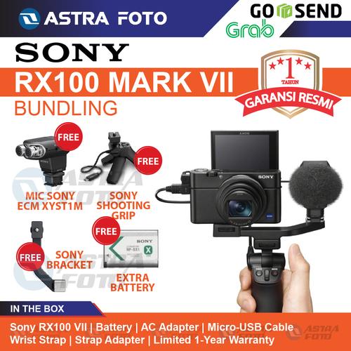 Promo SONY CYBERSHOT RX100 VII / RX 100 M7 / RX100 MARK 7 GARANSI RESMI ...